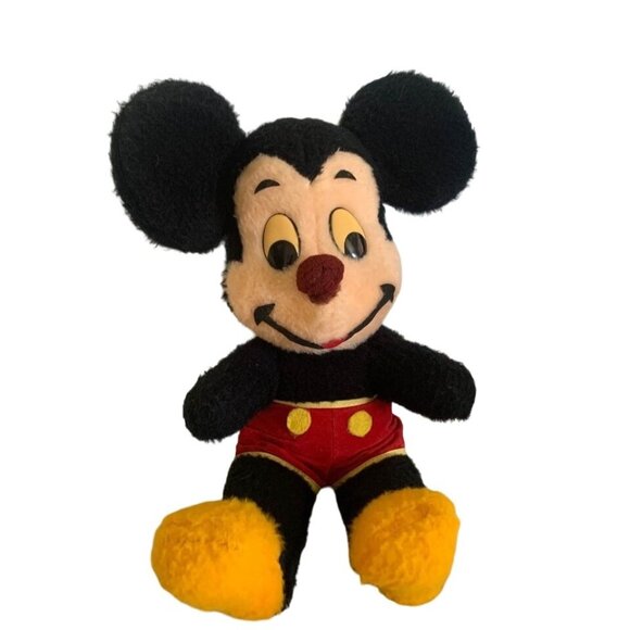 Disney | Toys | Vintage Disney Mickey Mouse Plush | Poshmark